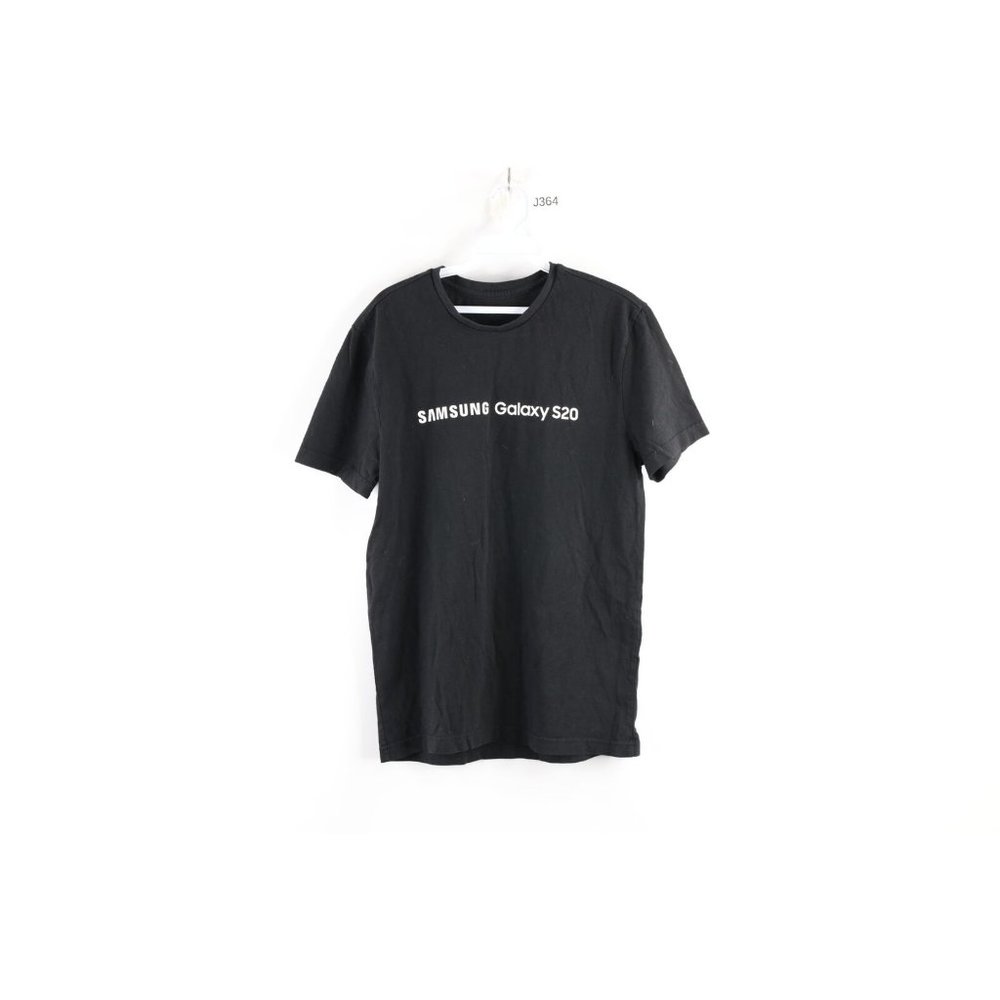 Samsung Galaxy S20 Mens Small Faded Spell Out Double … - Gem